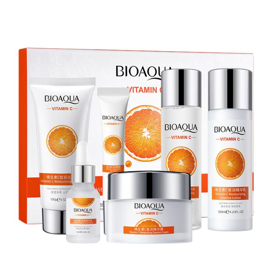 SET DE CUIDADO FACIAL VITAMINA C 6PACS - BIOAQUA - Gisele Stephanie S.R.L