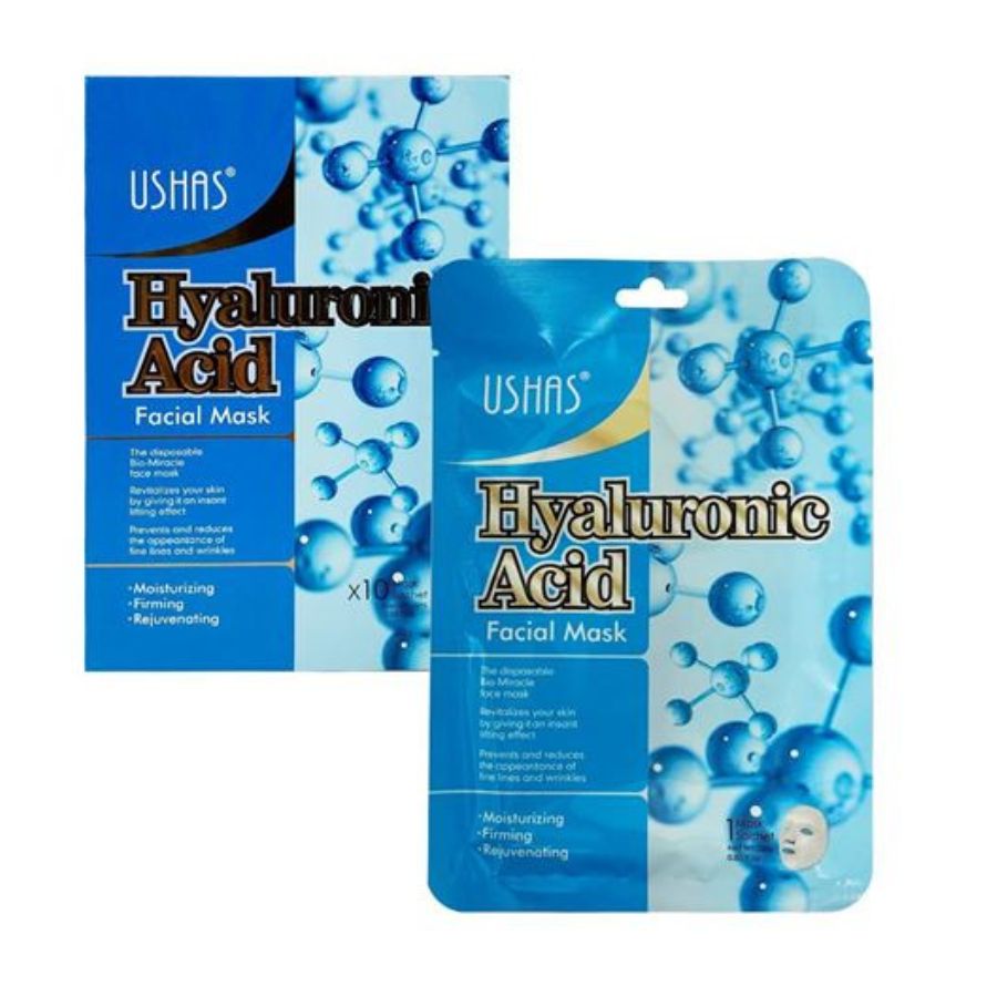 MASCARILLA FACIAL DE ÁCIDO HIALURÓNICO - USHAS - Gisele Stephanie S.R.L