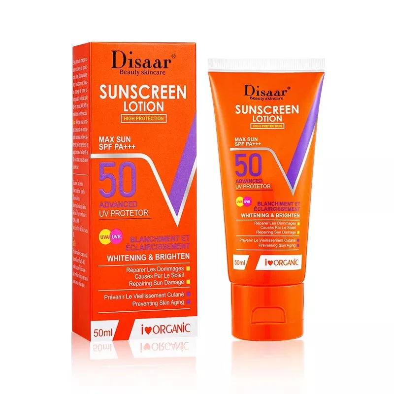 CREMA BLANQUEADORA CON PROTECTOR SOLAR SPF 50 - 50ML DISAAR DS5196 - Gisele Stephanie S.R.L